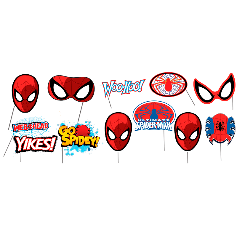Party Props Spiderman Clasico C/6 | PartyStore