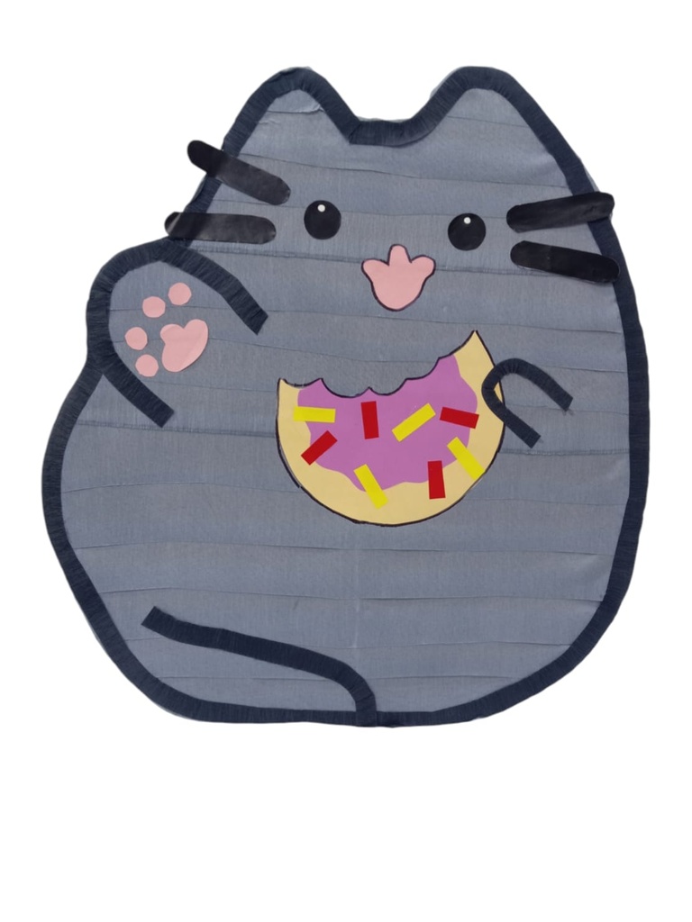 Piñata Tambor Gatito Pusheen C/1 | PartyStore